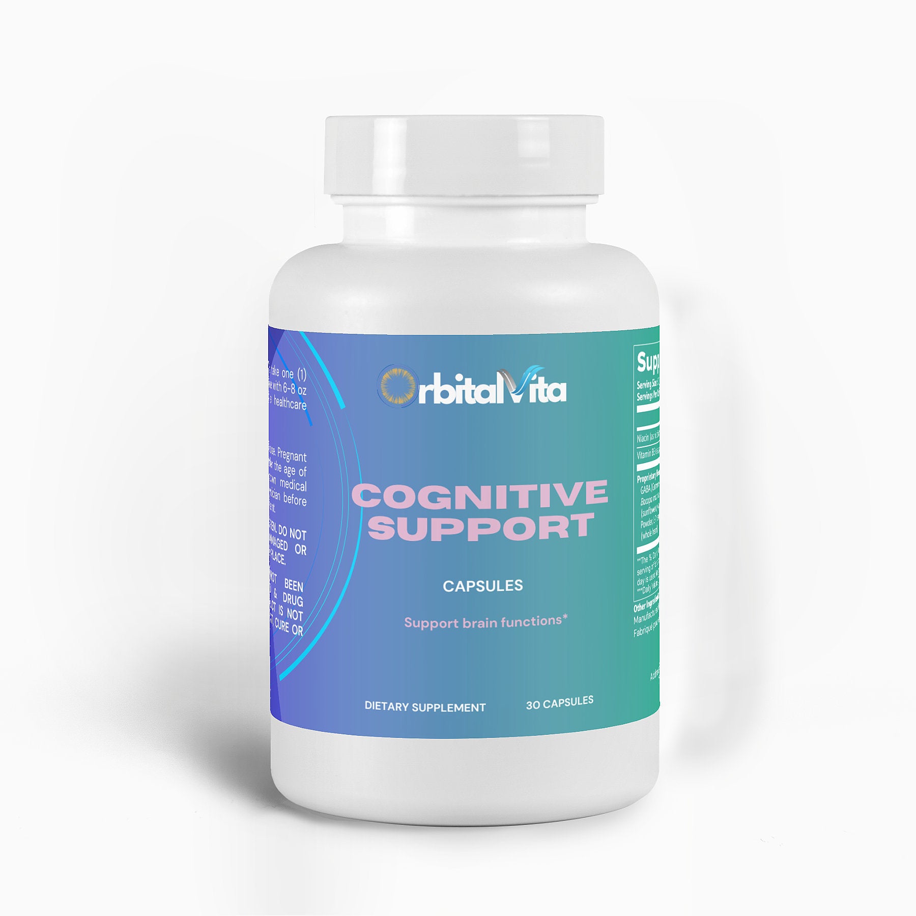 Cognitive Enhancement Supplement Natural Nootropic for Mental Clarity ...